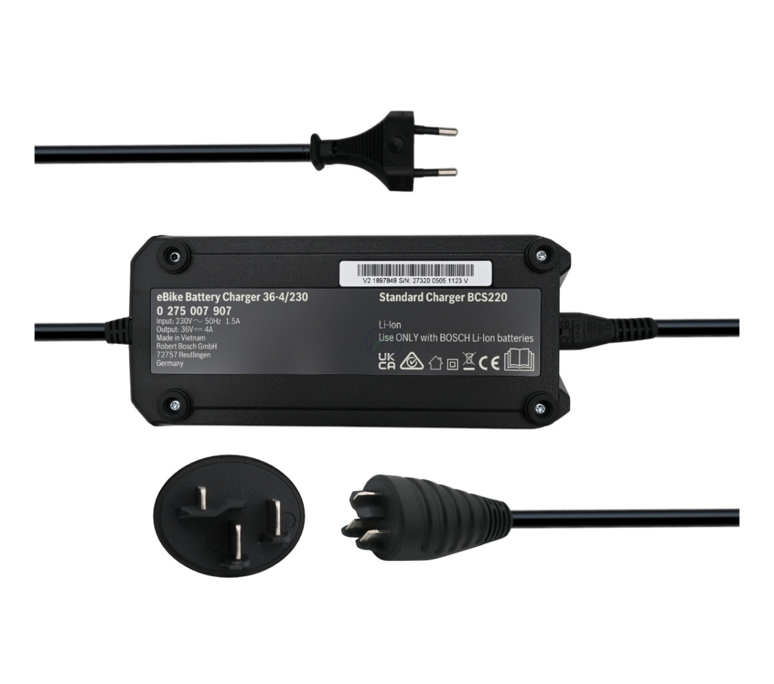Bosch Active Line Performance Charger Bosch EBike Compact Charger - 2A ...